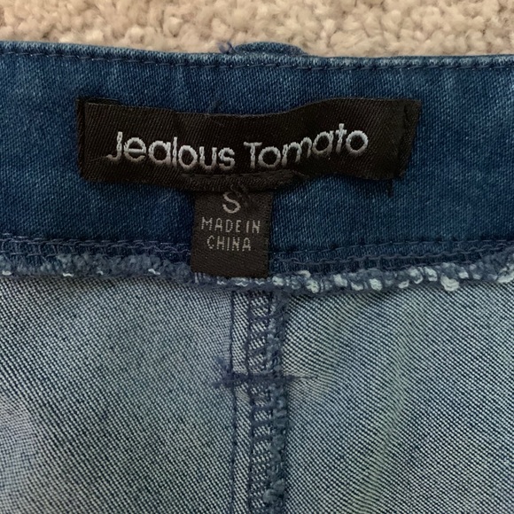 Jealous Tomato | Jeans | Dark Wash Flare Jeans | Poshmark